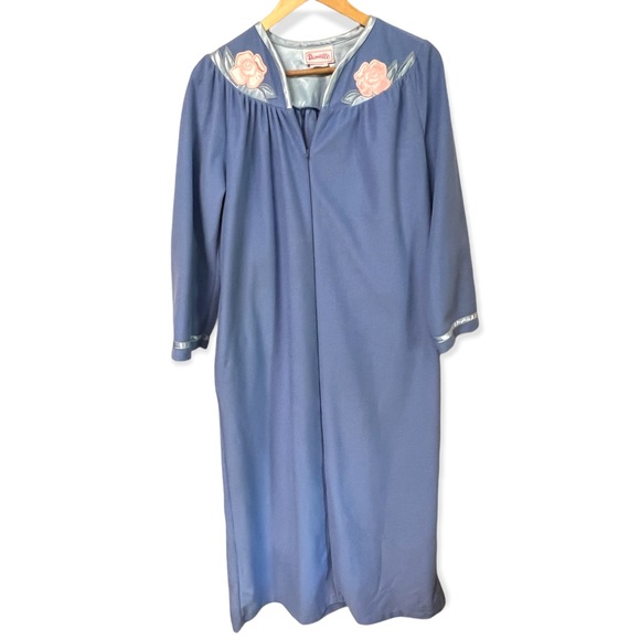 Vintage | Intimates & Sleepwear | Danville Vintage Brushed Velour ...